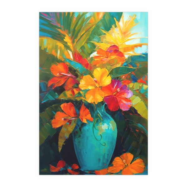 Caribbean Flowers - Etsy