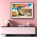 Grenada Artwork Poster Print of Caribbean House With Mango Tree ...