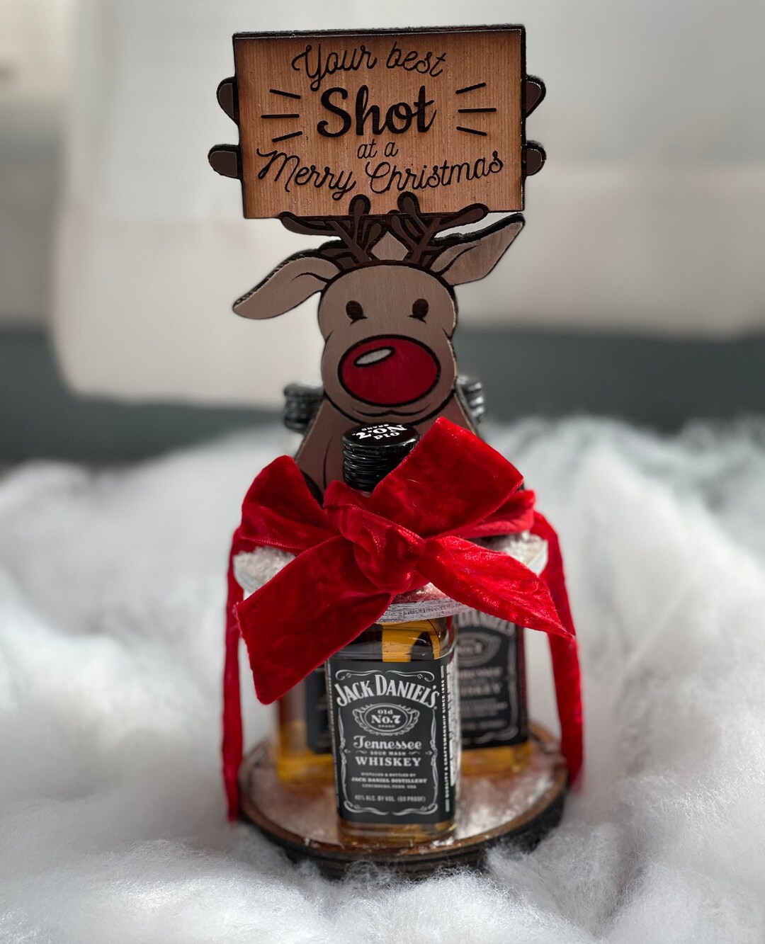 Reindeer Mini Bar - Etsy