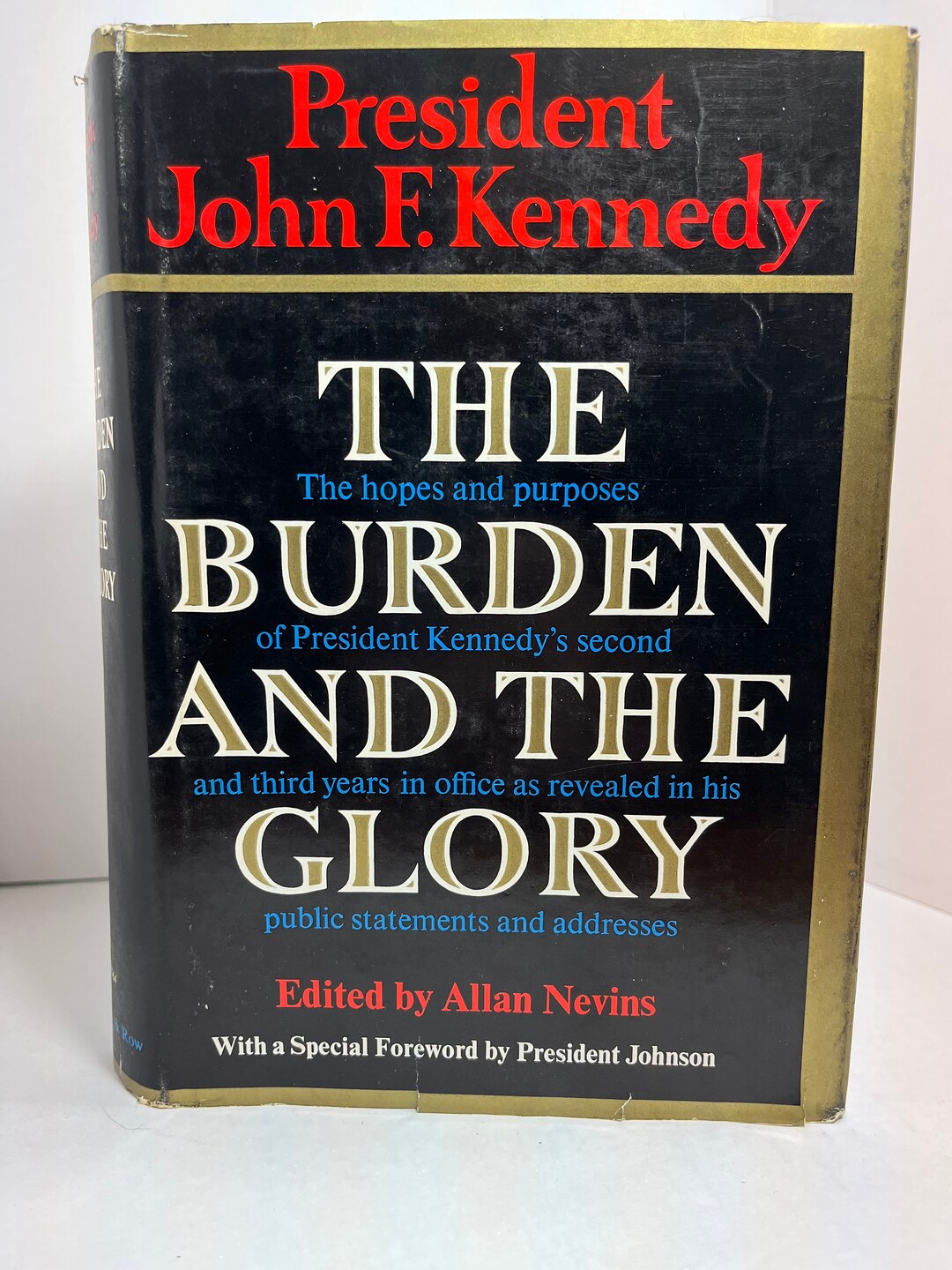 John F. Kennedy First Edition Book - Etsy