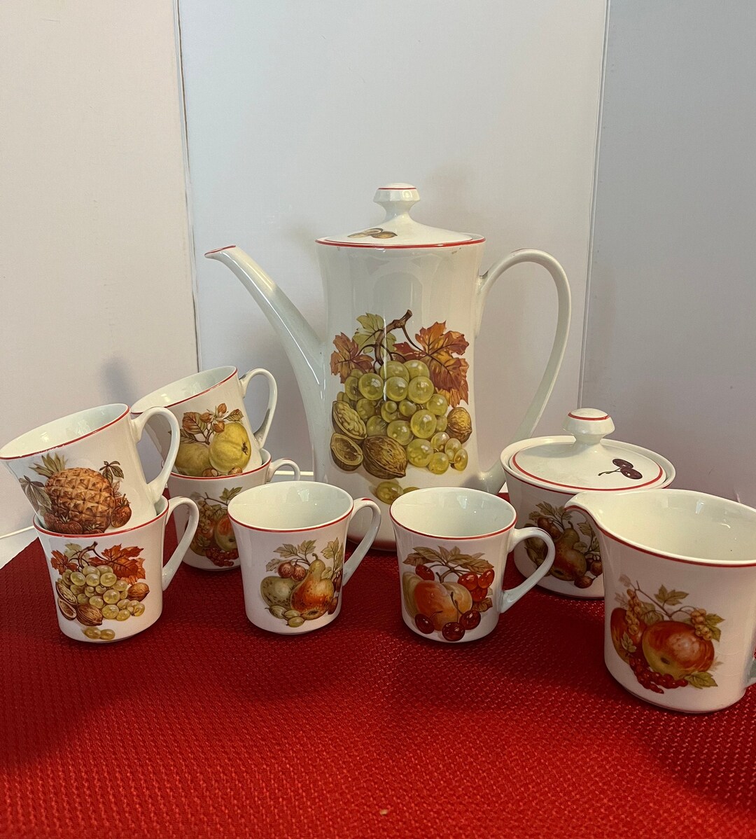 Pontesa Vintage Ironstone Tea Set - Etsy