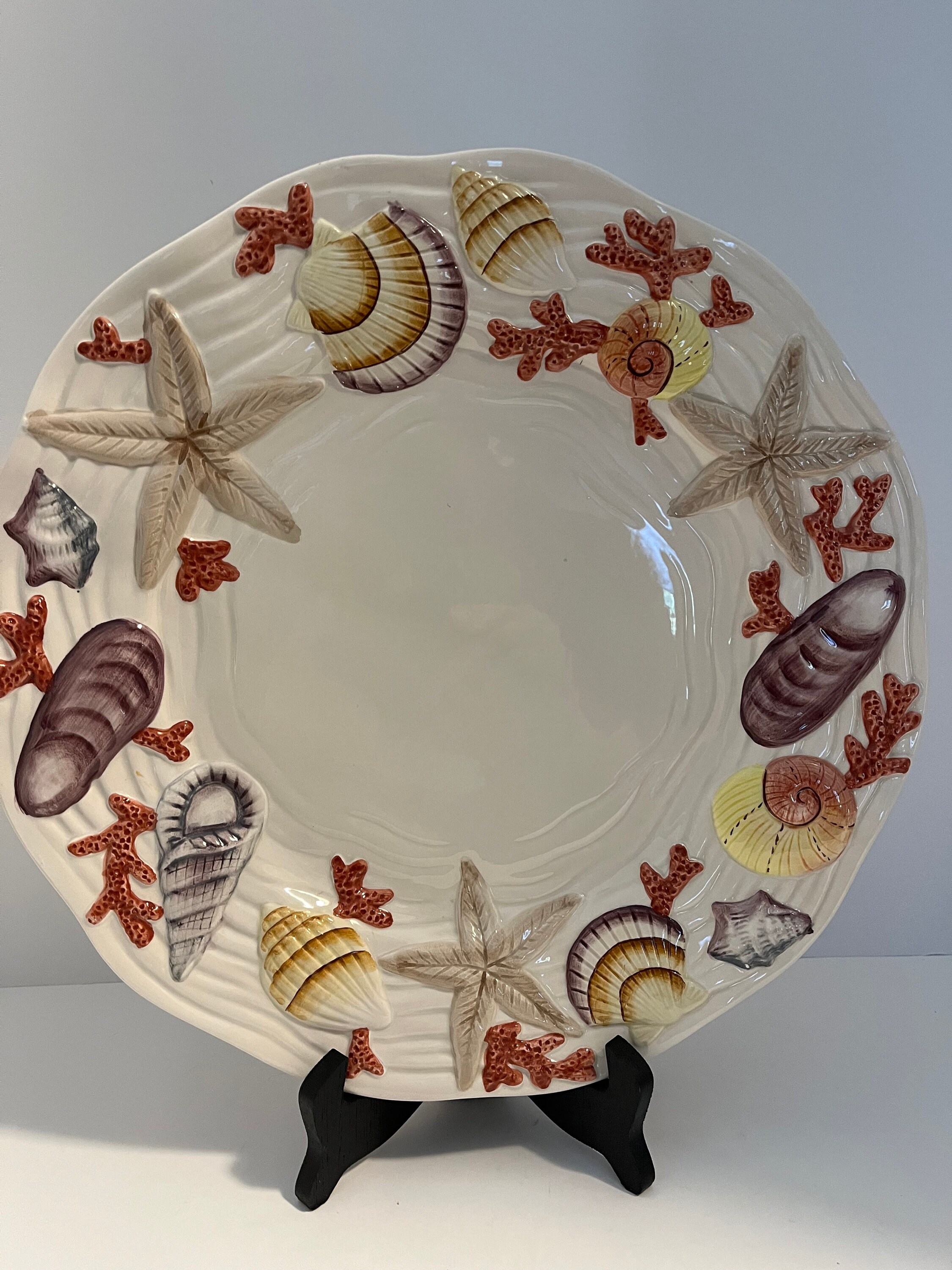 Fitz and Floyd Ocean Plate With Starfish and Shell Designs - Etsy