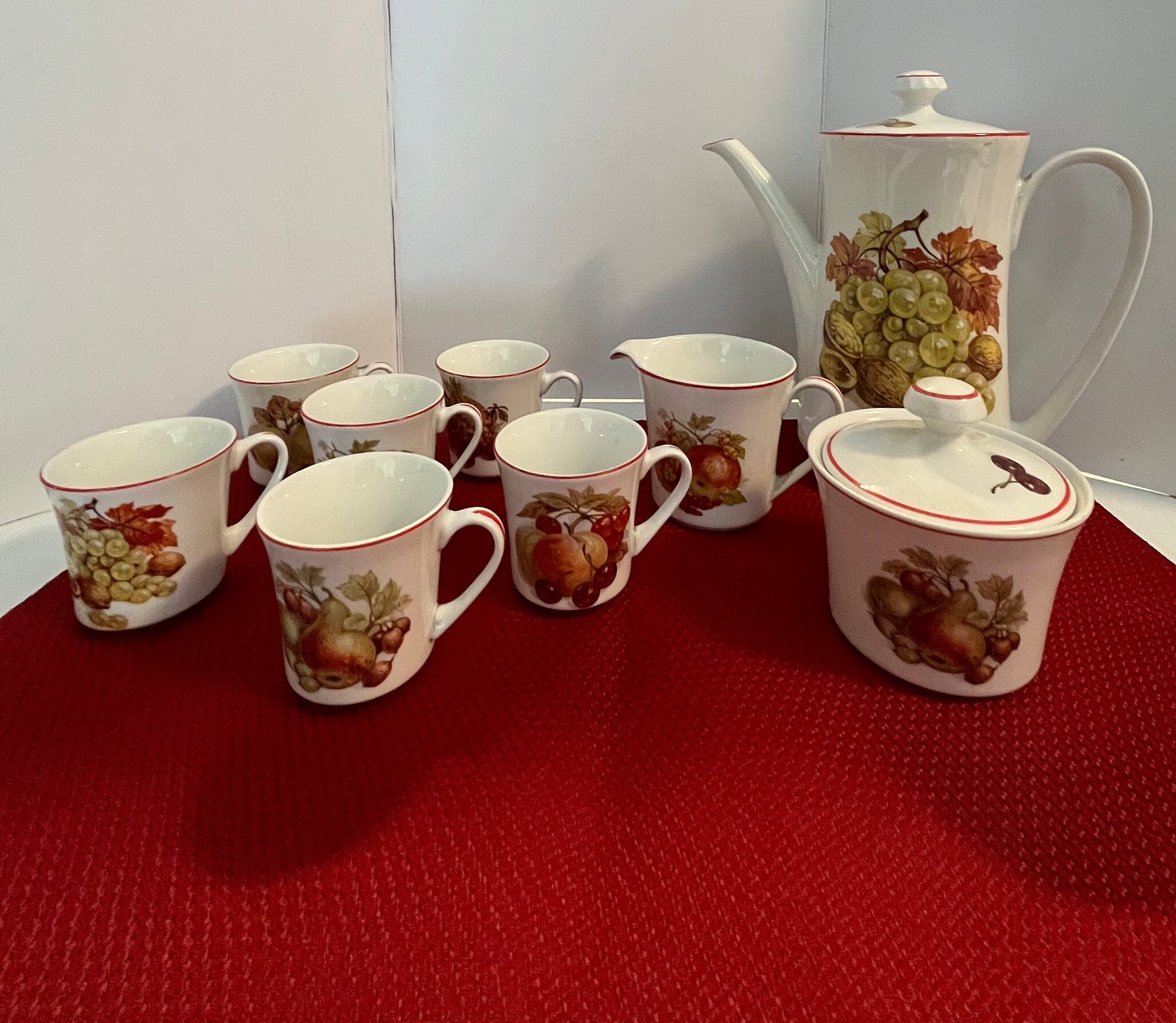 Pontesa Vintage Ironstone Tea Set - Etsy