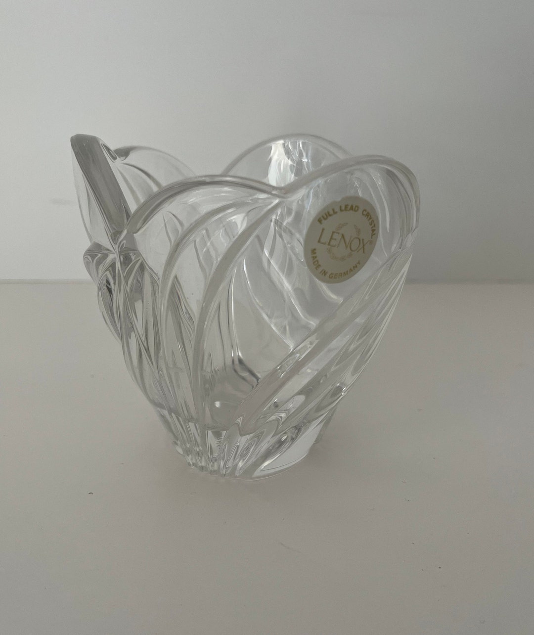 Lenox Lead Crystal Vase - Etsy