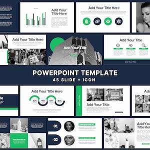 Modern Powerpoint Template 2023 Minimalist Persetation Slides Business ...