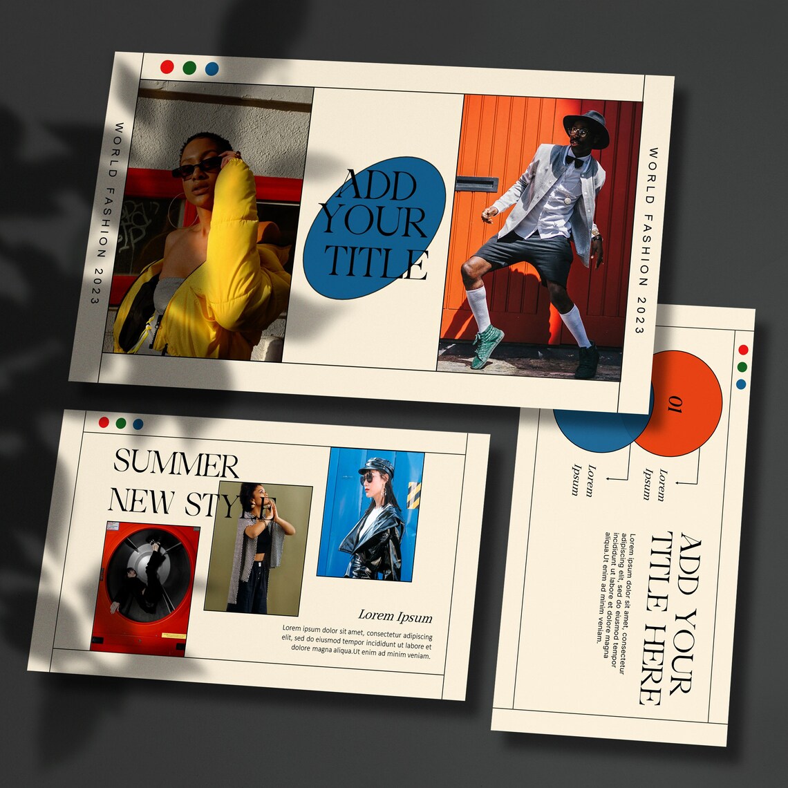 Retro Minimalist Powerpoint Template | Clean Modern PPT | Aesthetic ...