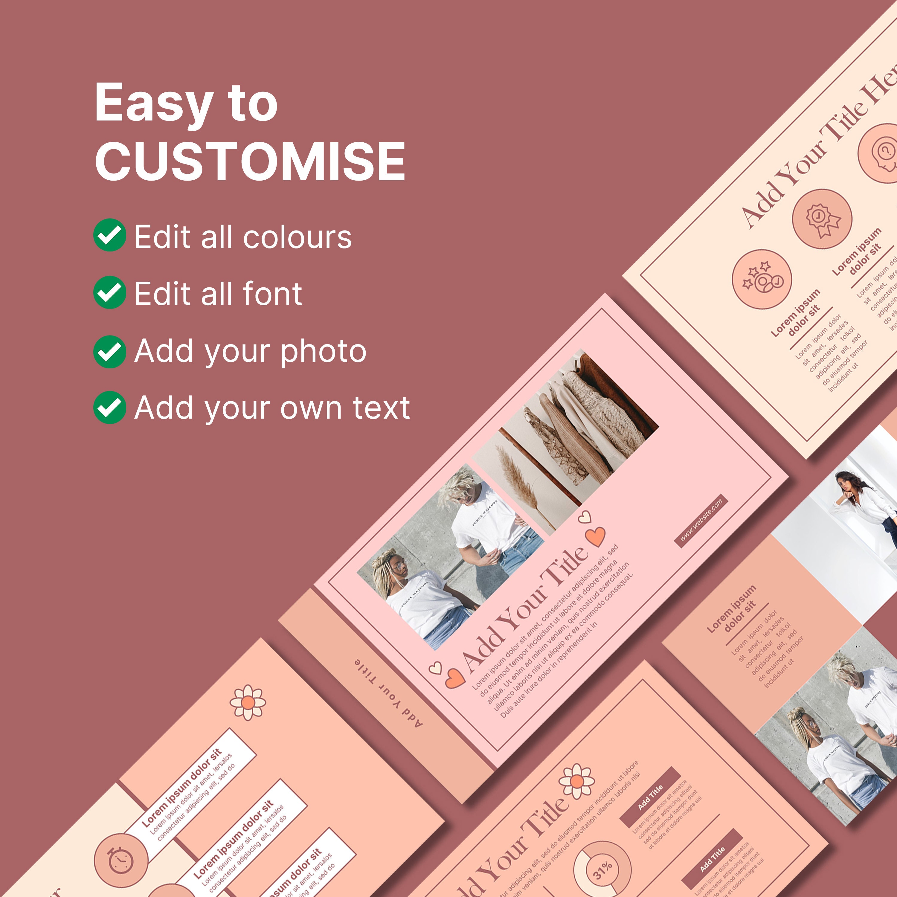 Minimalist Beige Powerpoint Template 2025 | Persetation Slides ...