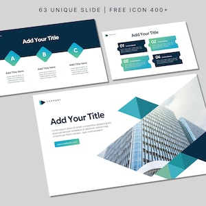 Modern Blue Powerpoint Template | Business Presentation | PPT ...