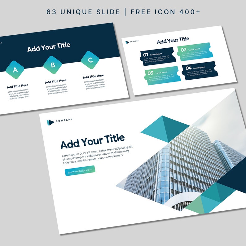 Modern Blue Powerpoint Template | Business Presentation | PPT ...