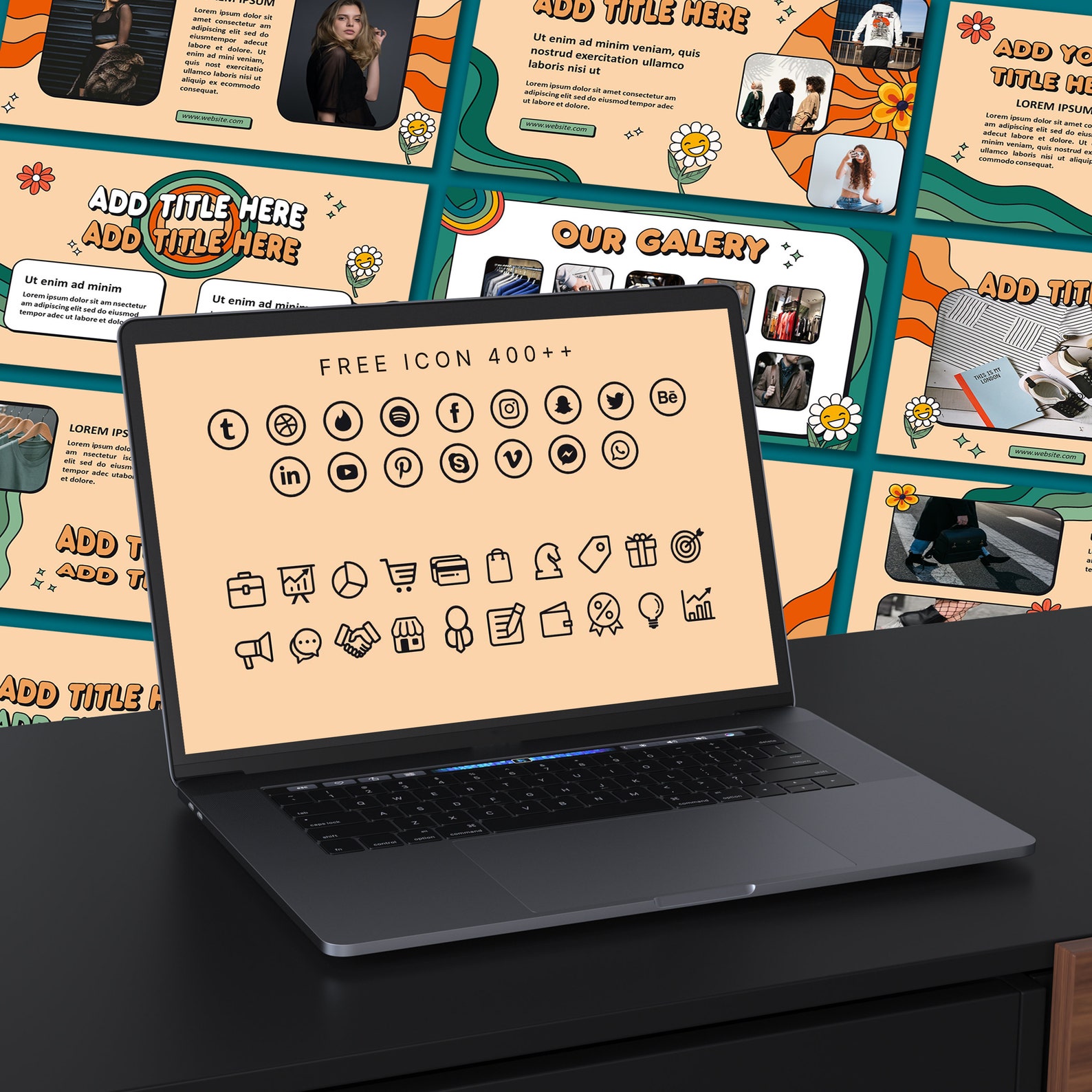 Retro Powerpoint Template 2025 | Powerpoint Business | Modern Templates ...