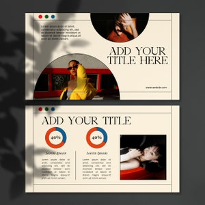 Retro Minimalist Powerpoint Template | Clean Modern PPT | Aesthetic ...