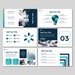 Modern Blue Powerpoint Template Business Presentation PPT Minimalist ...