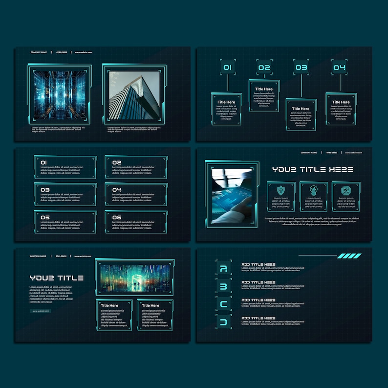 Technology Powerpoint Template | PPT Modern | Business Presentation ...