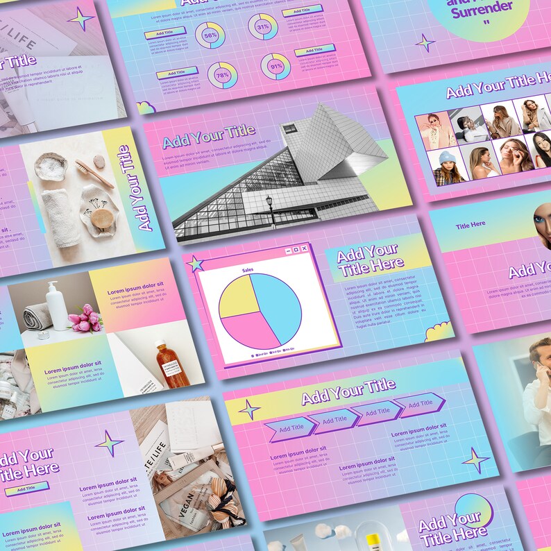 Colorfull Powerpoint Template 2025 | Minimalist Persetation Slides ...