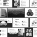 Monochrome Powerpoint Template Presentation Slide PPT Minimalist Clean ...
