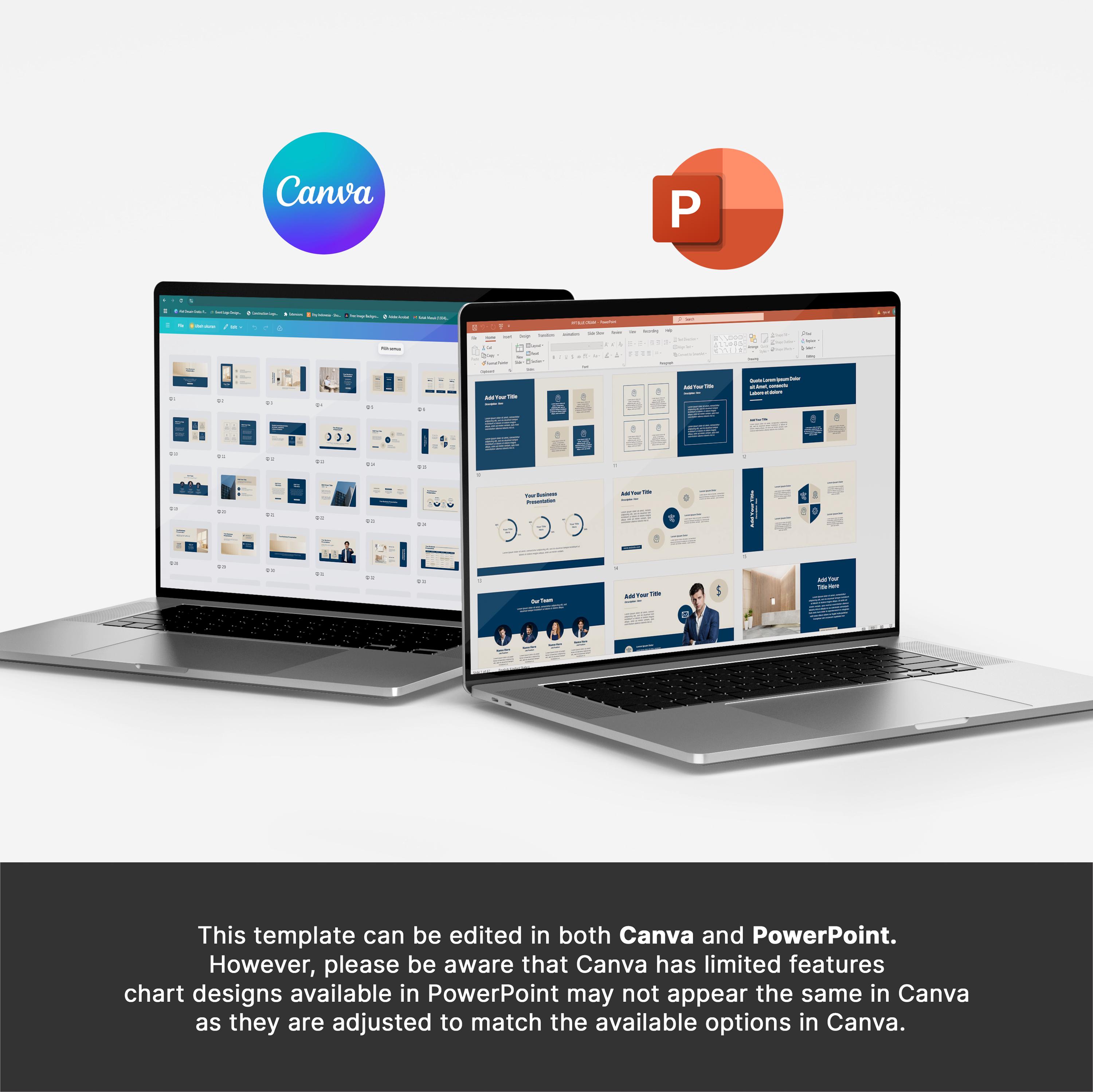 Minimal Blue Powerpoint Template | PPT Minimalist | Persentation Slide ...