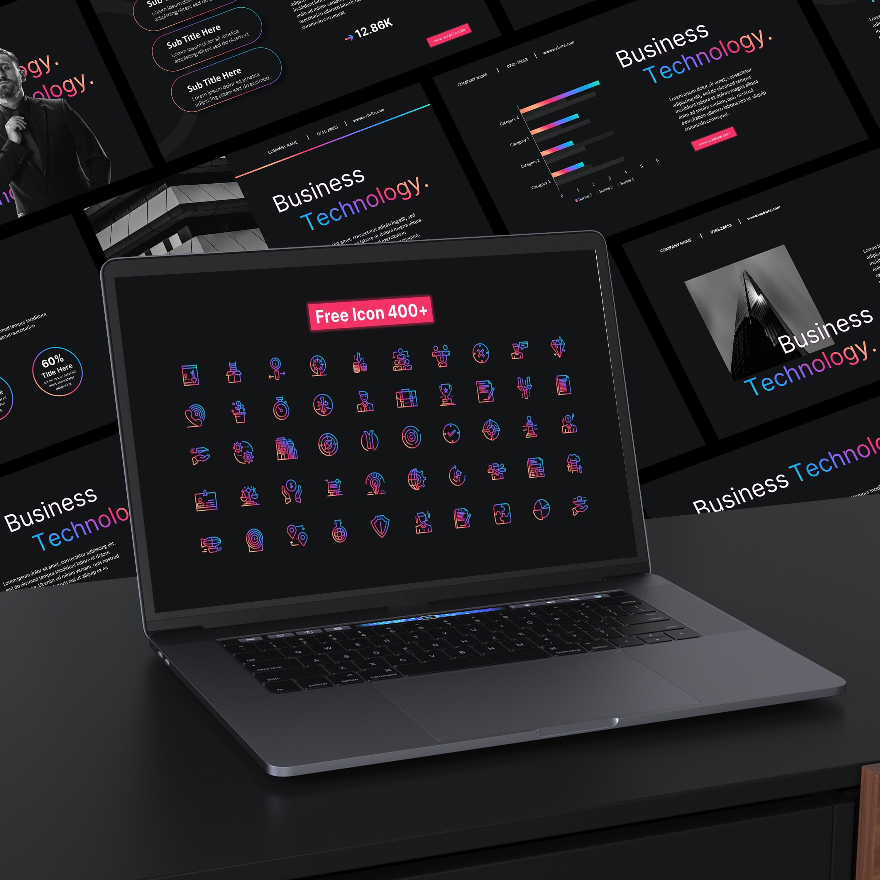 Minimalist Black Powerpoint Template - Modern & Professional Design for ...