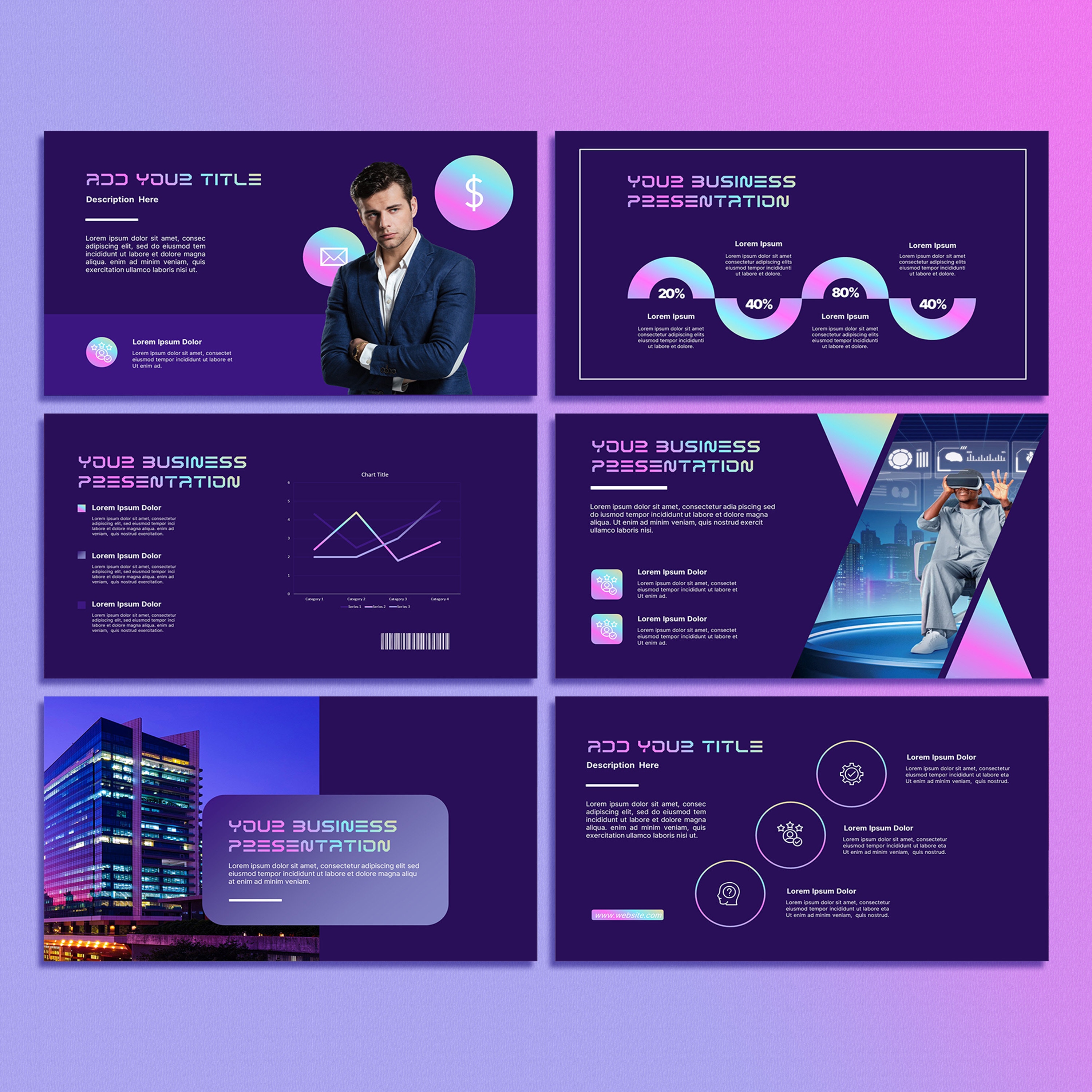 Futuristic Powerpoint Template | PPT Technology | Minimalist ...
