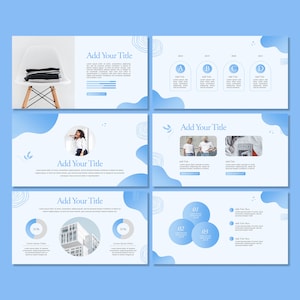 Blue Powerpoint Template | Presentation Slide | PPT Magezine Style ...