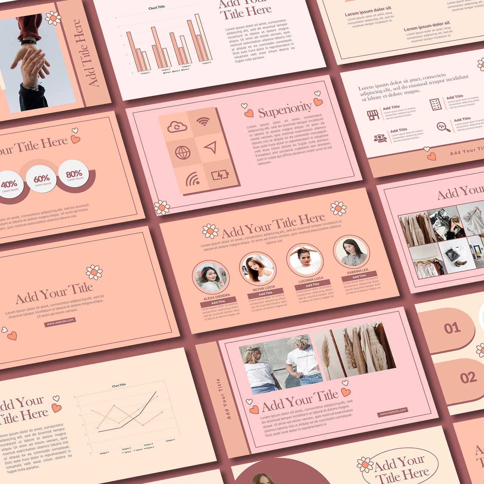 Minimalist Beige Powerpoint Template 2025 | Persetation Slides ...