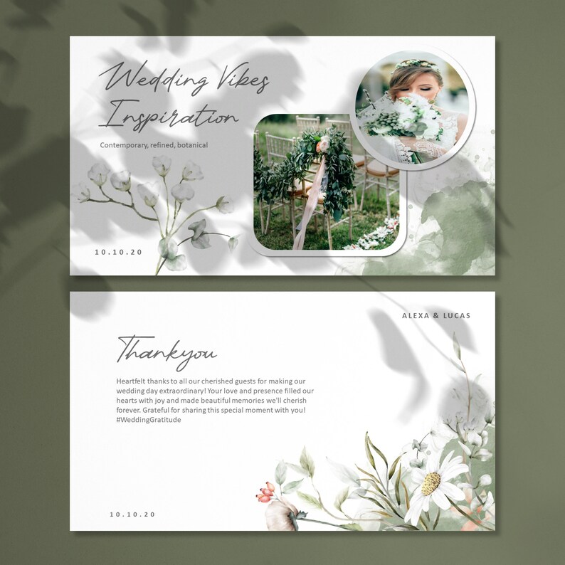 SAGE Wedding Planner | Powerpoint Template | Bridesmaid Slide | PPT ...
