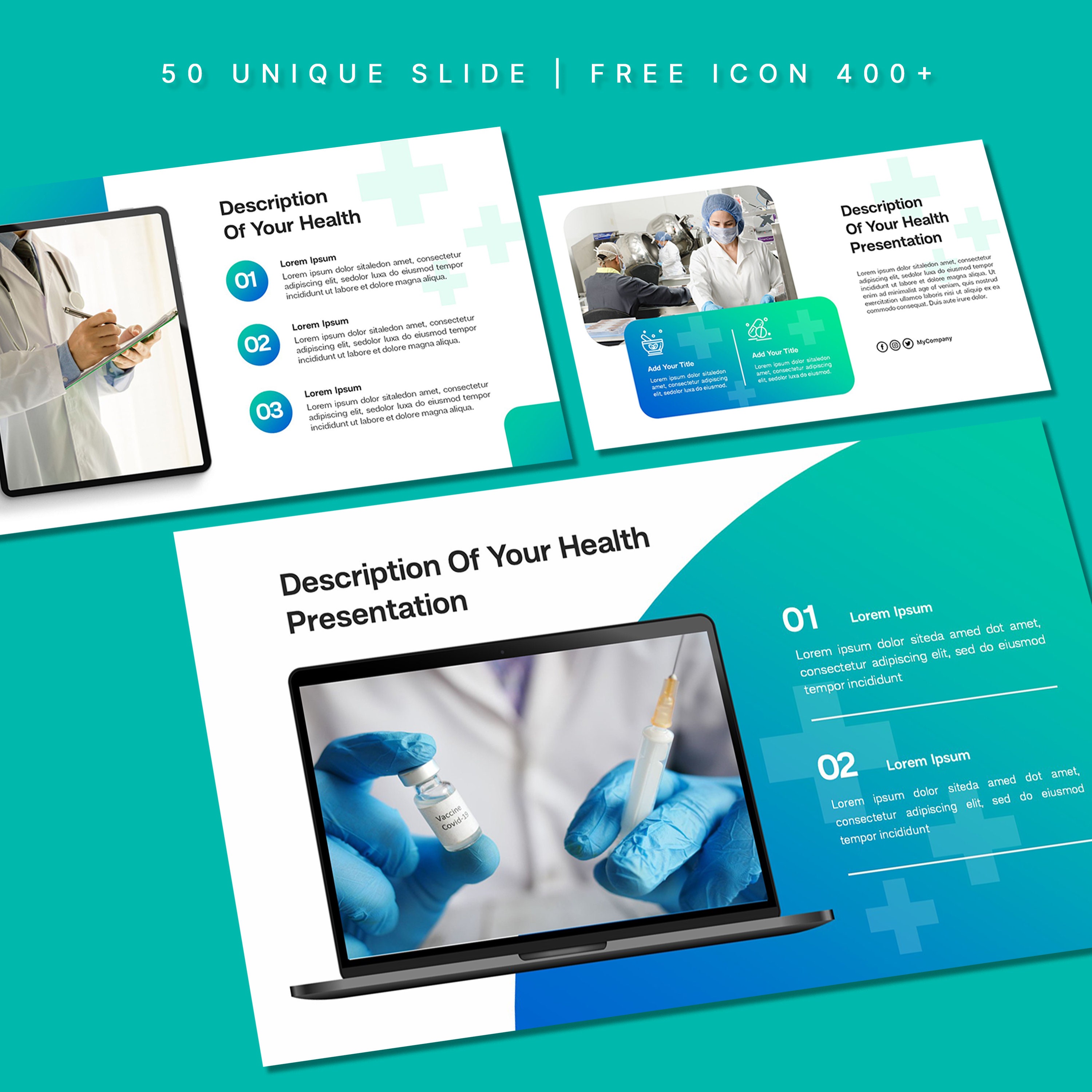 Healthcare Powerpoint Template | Medical Persentation | Business Slide ...