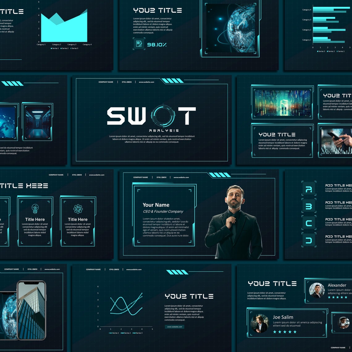 Technology Powerpoint Template | PPT Modern | Business Presentation ...