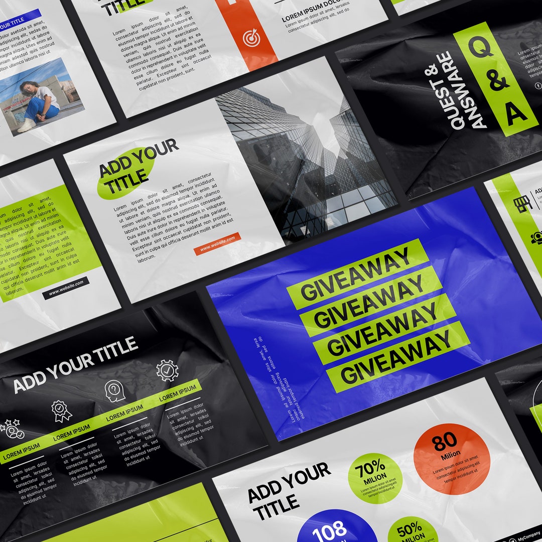 Urban Powerpoint Template | Presentation Slide | PPT Minimalist ...