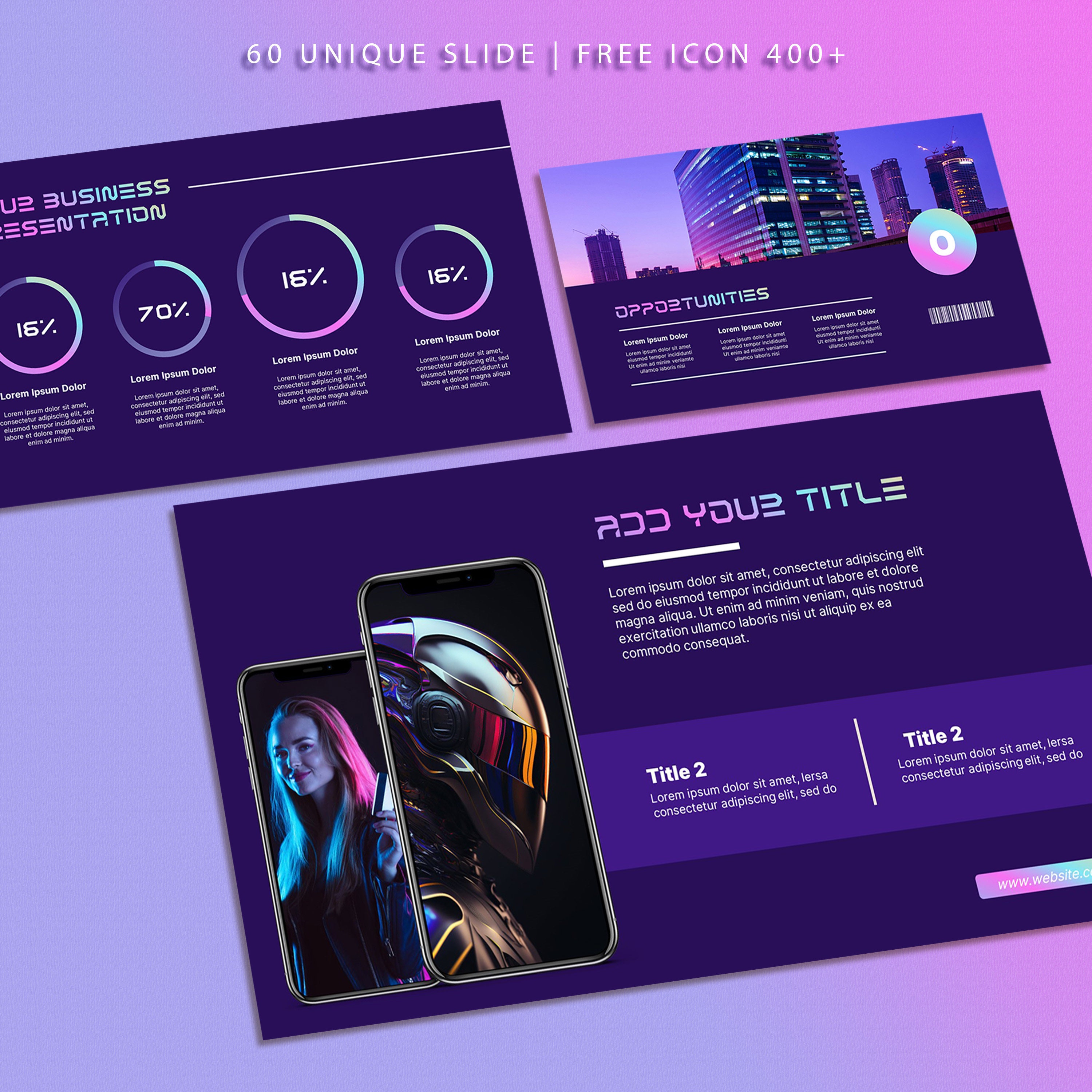 Futuristic Powerpoint Template | PPT Technology | Minimalist ...