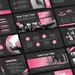 Black Pink Powerpoint Template | PPT Modern 2025 | Presentation Slide ...