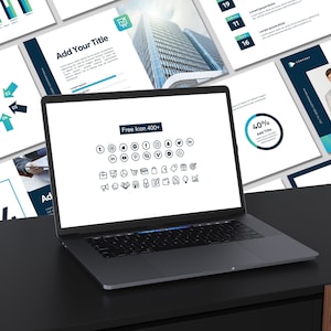 Modern Blue Powerpoint Template | Business Presentation | PPT ...