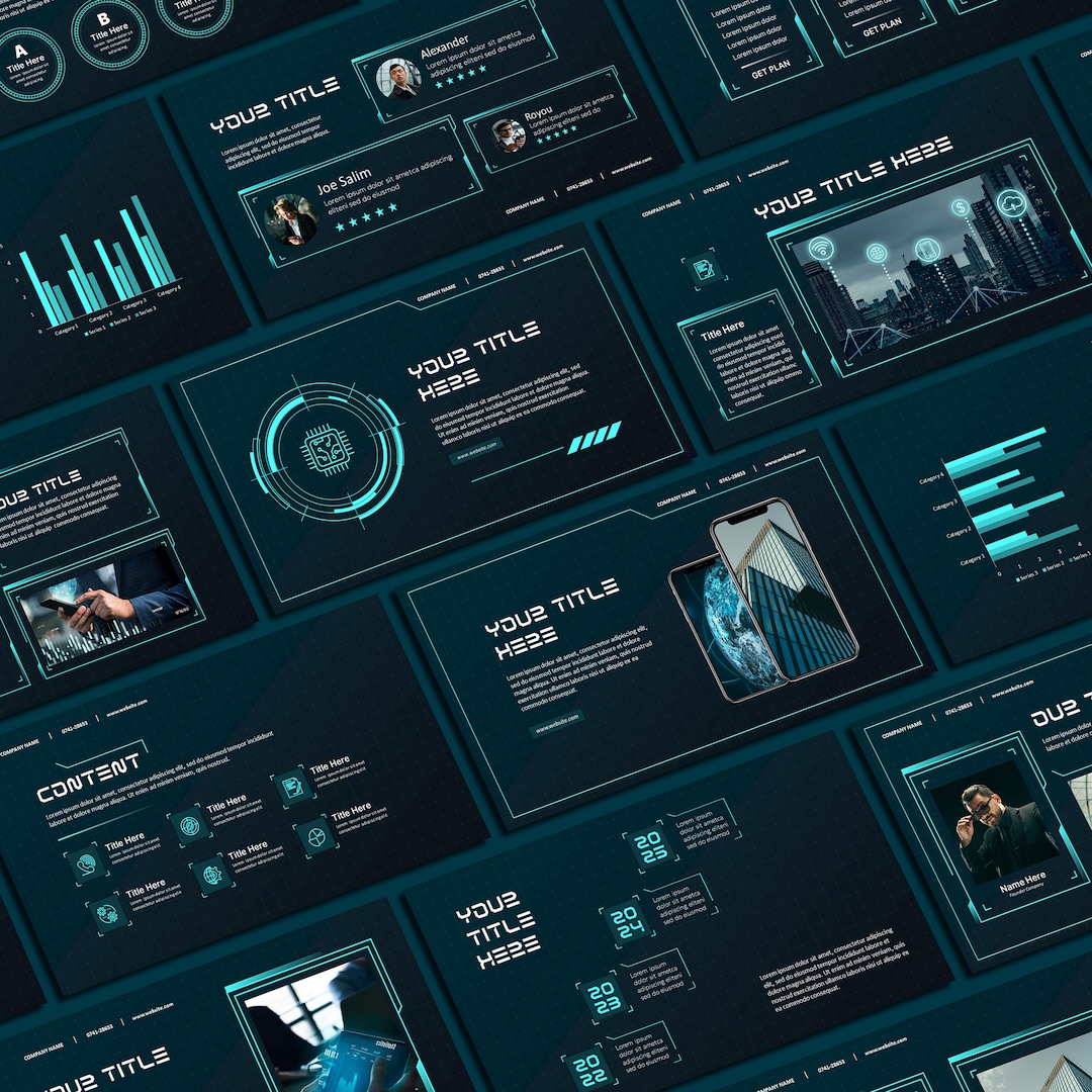 Technology Powerpoint Template | PPT Modern | Business Presentation ...