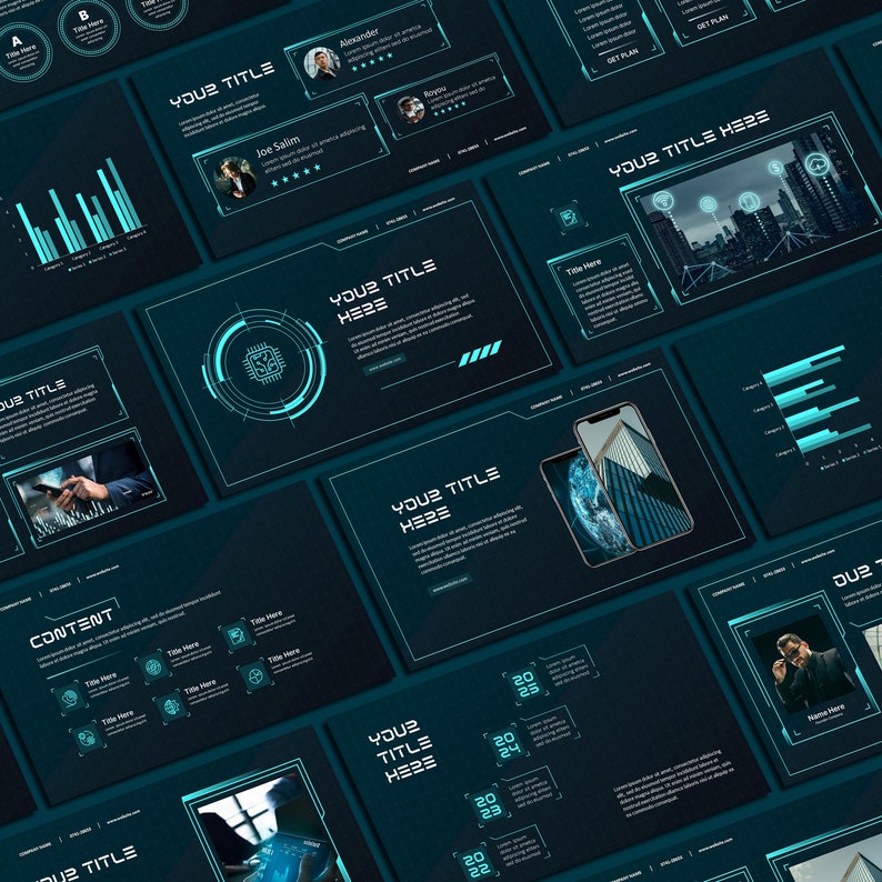 Technology Powerpoint Template | PPT Modern | Business Presentation ...