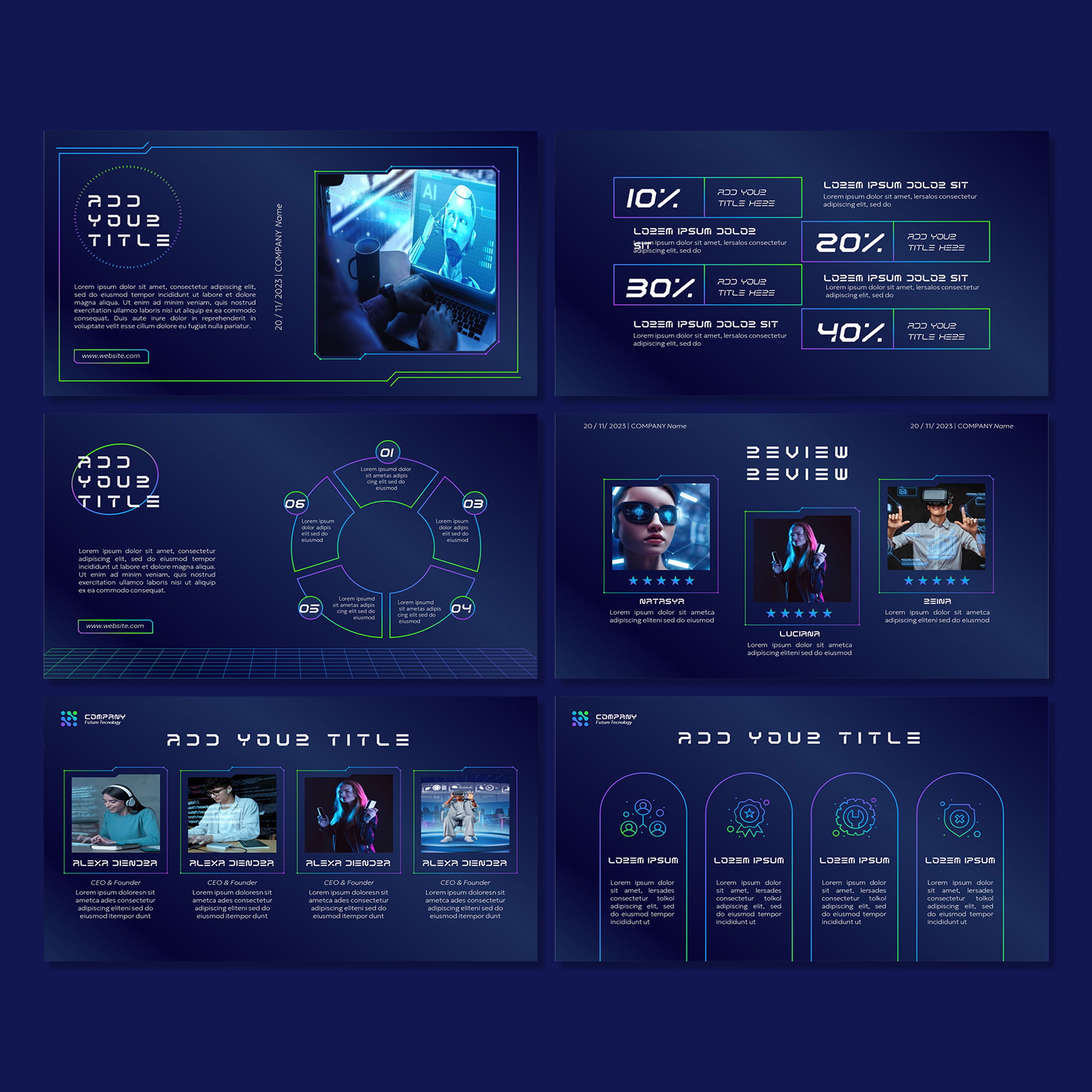 Technology Powerpoint Template | PPT Templates | Minimalist ...