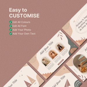Boho Powerpoint Template | PPT Template | Persetation Slide | Business ...