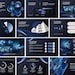 Navy Powerpoint Template 2025 | Business Slide | Minimalist ...