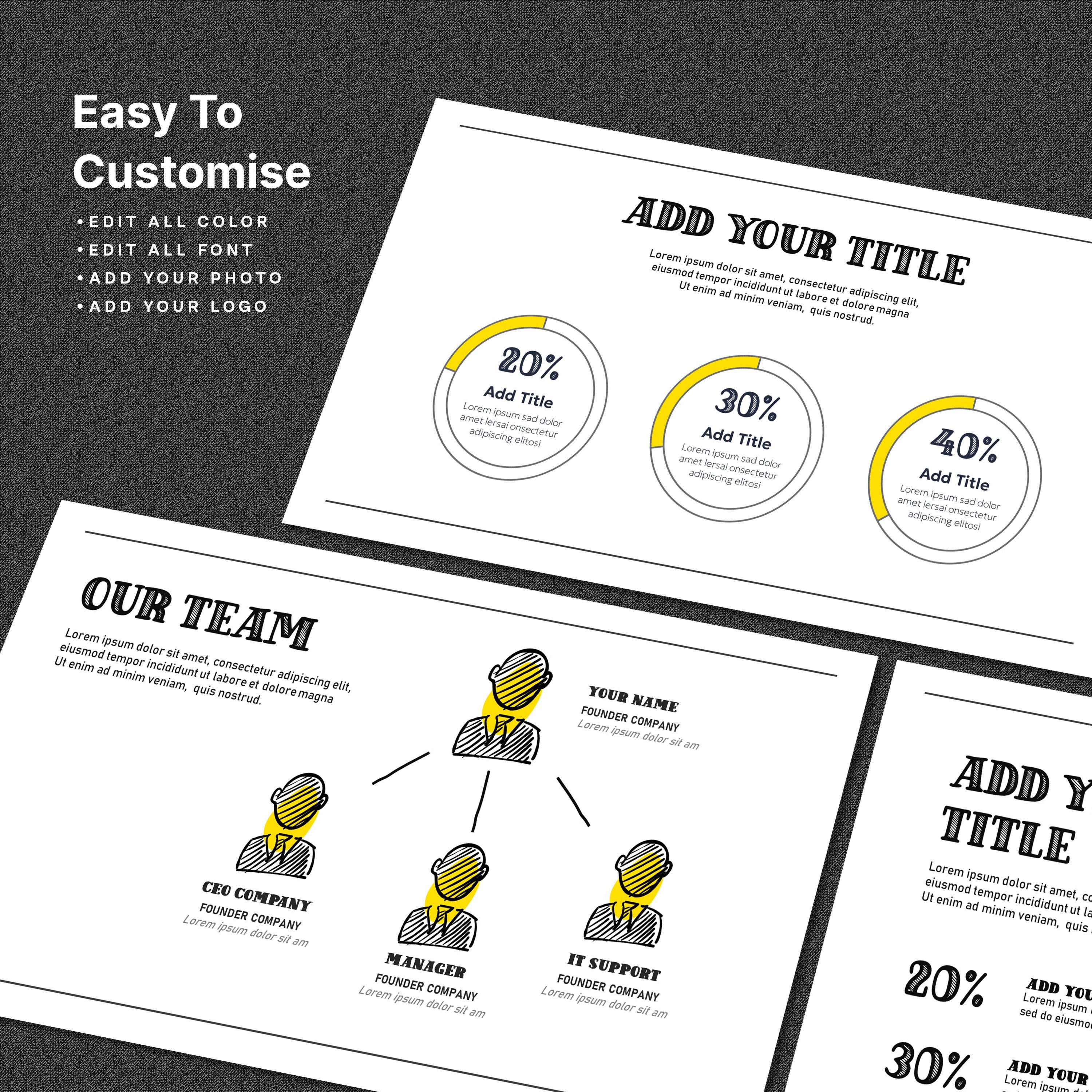 Sketch Pencil Powerpoint Template | PPT Handraw | Presentation Slide ...