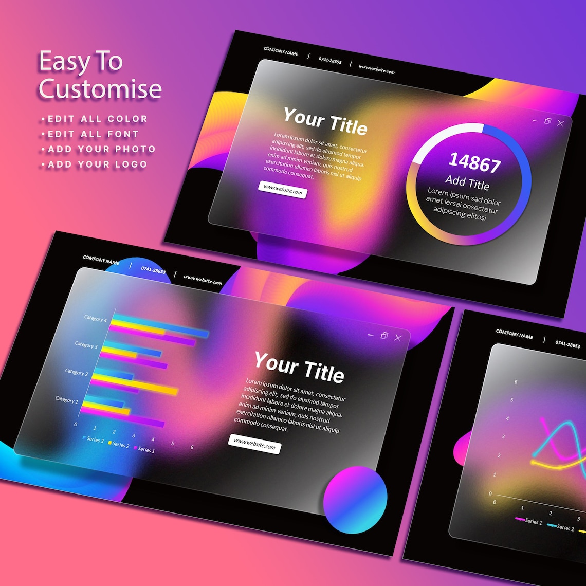 Futuristic Powerpoint Template PPT Templates Minimalist Persentation ...