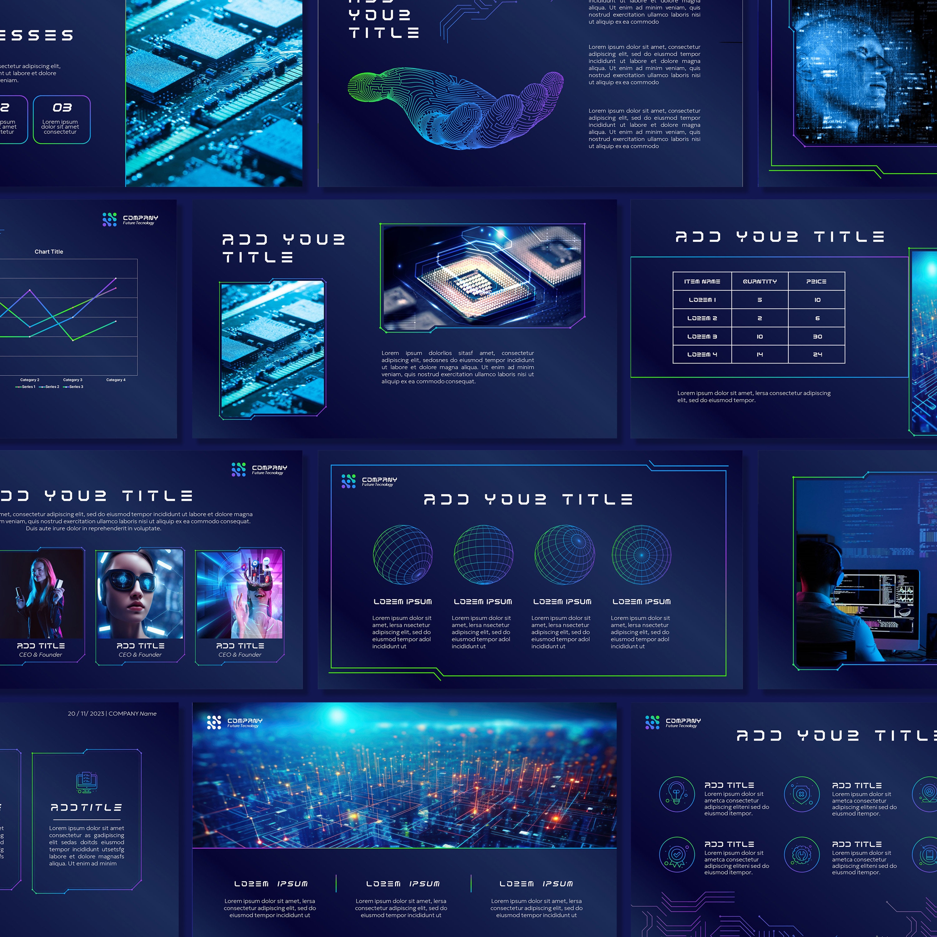 Technology Powerpoint Template | PPT Templates | Minimalist ...