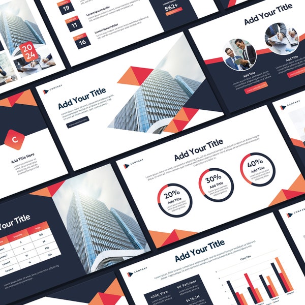 Clean Powerpoint Template PPT White Modern Business Presentation ...