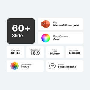 Minimal Blue Powerpoint Template | PPT Minimalist | Persentation Slide ...