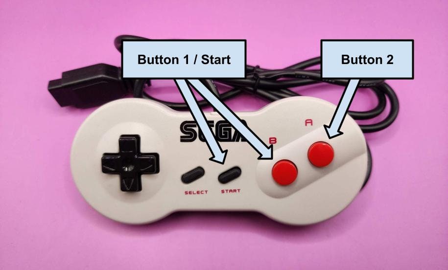 Sega Master System NES Dogbone Style Controller - Etsy