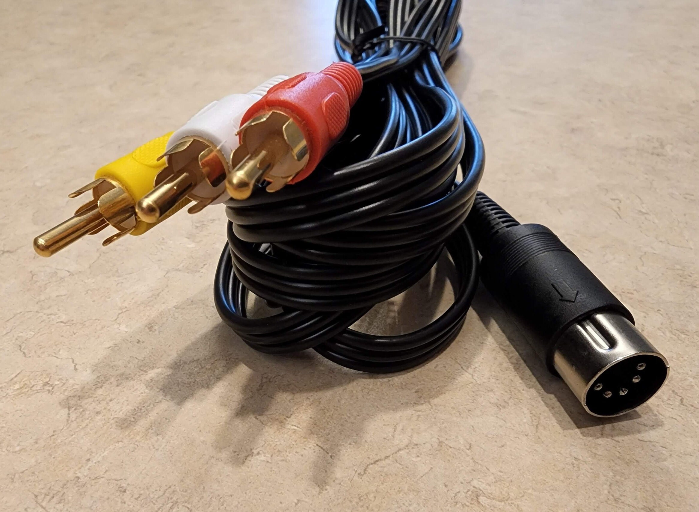 12ft Composite Cable for TI99/4A Atari 800 800XL 1200XL - Etsy