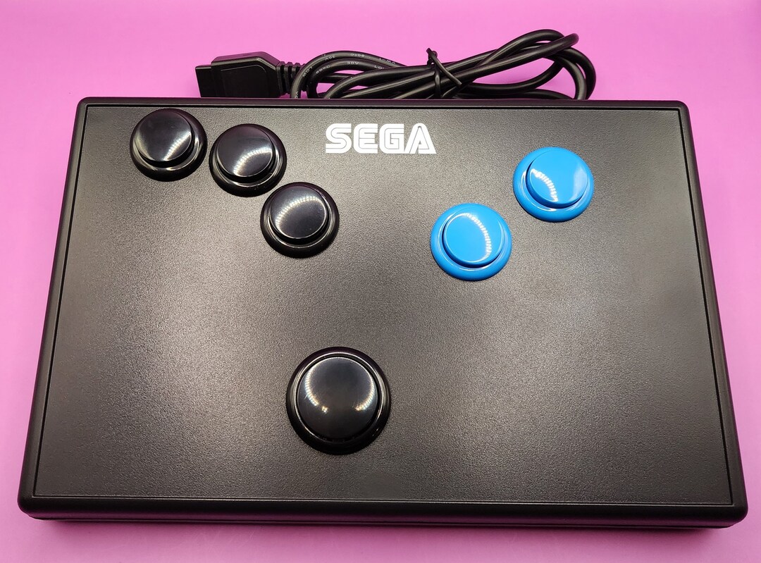 Sega Master System Custom Hitbox Style Controller - Etsy