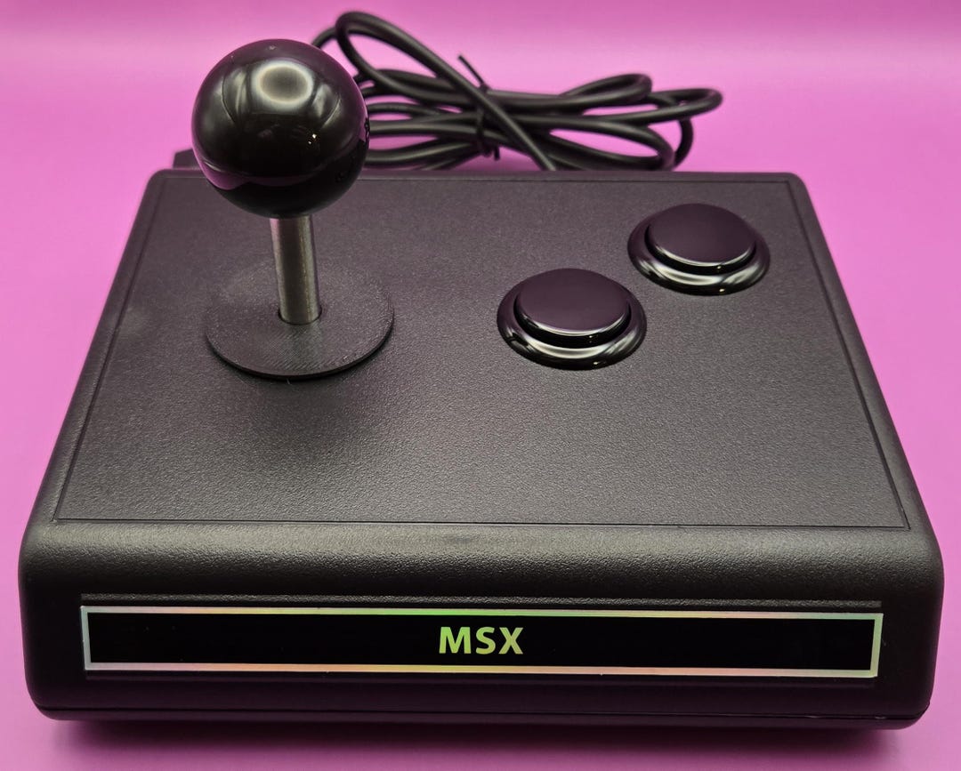 MSX Custom Arcade Style Controller - Premium Slim Edition - Etsy