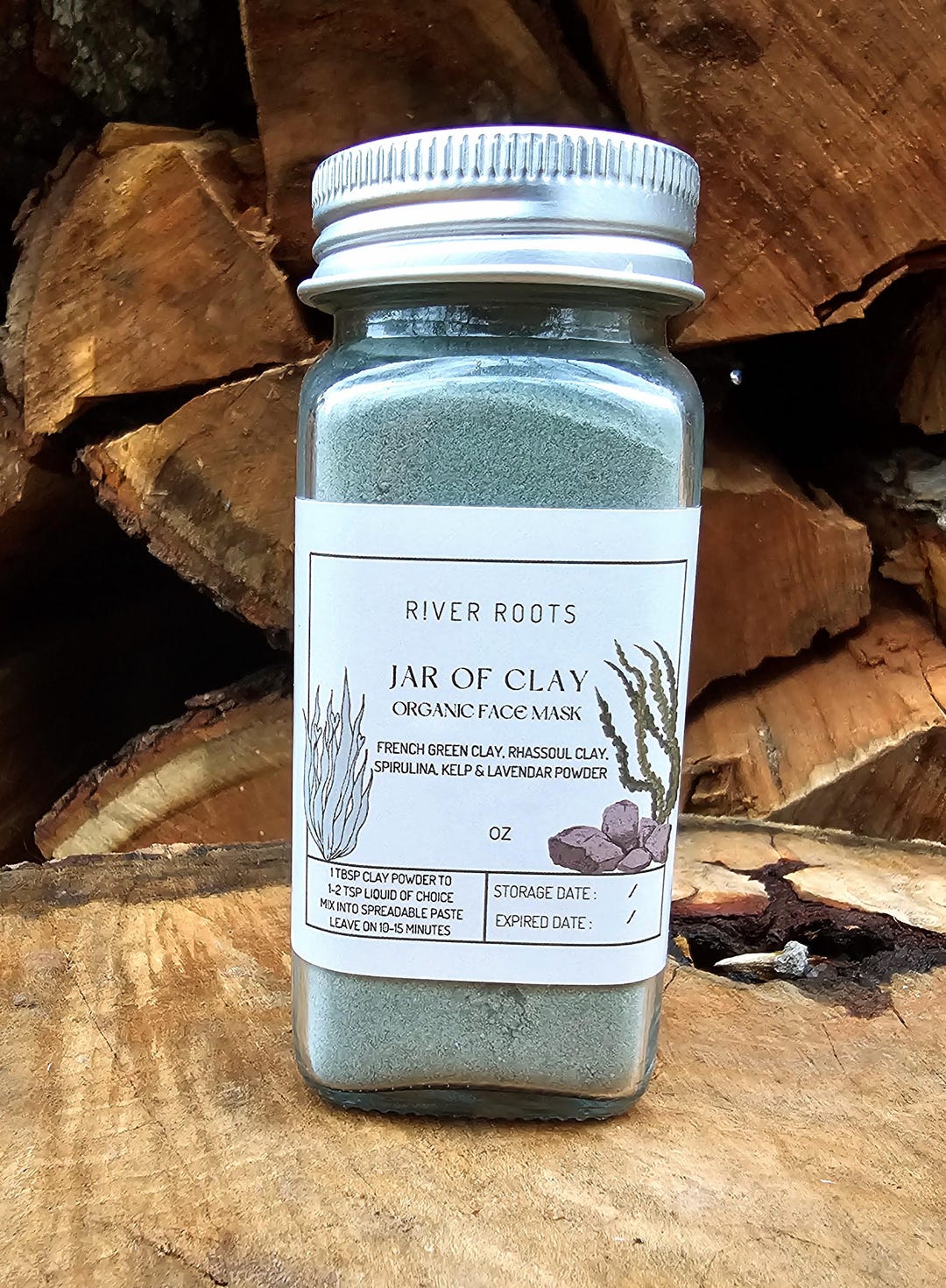 Jar of Clay Face Mask - Etsy