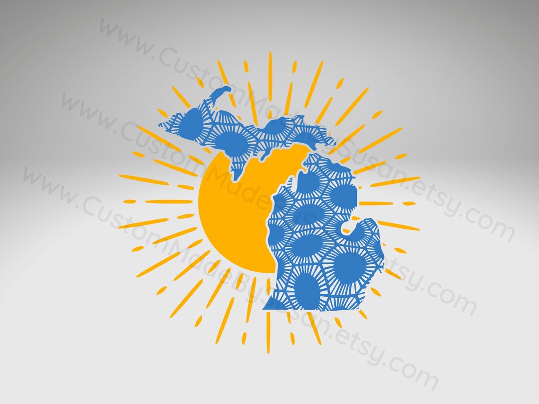 DIGITAL FILE - Pure Michigan, Petoskey Stone - Jpg, Pdf, Png, Psd, Svg ...