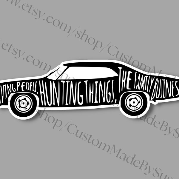 Impala Sticker - Etsy