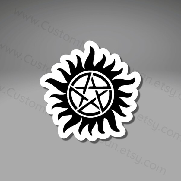 Supernatural Decal - Etsy