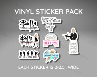 Buffy the Vampire Slayer Car Decal - Etsy